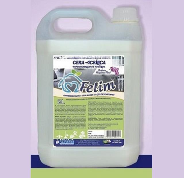 Cera Acrílica Impermeabilizante Incolor 5 litros - Felim ...