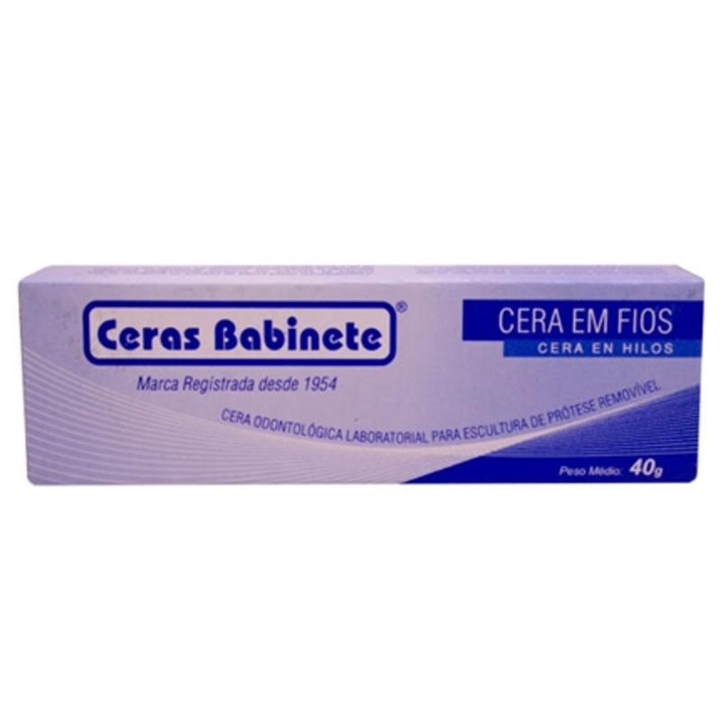 Cera Babinete - Cera em fio redondo 4 - 40g - Cera Depilatória ...