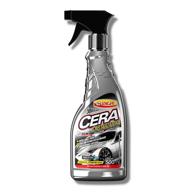 Cera Cristalizadora Luxcar - 500ml - Cera Automotiva - Magazine Luiza
