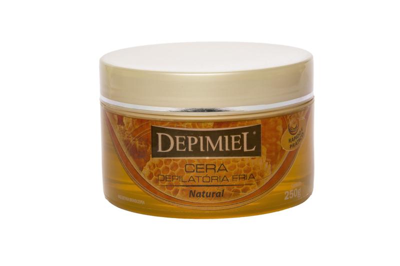 Cera Fria Natural 250g - Depimiel - Cera Depilatória - Magazine Luiza