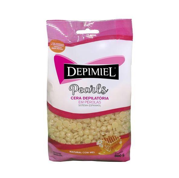 Cera Granulada Depimiel Natural 500g - Cera Depilatória - Magazine Luiza