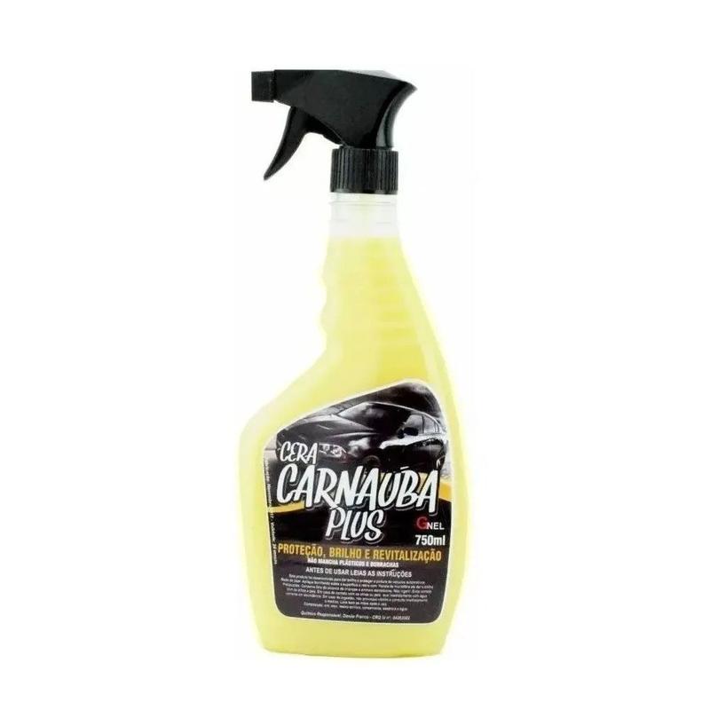 Cera Líquida Automotiva Carnaúba Revitalizadora - 750ml - Gnel Produtos ...