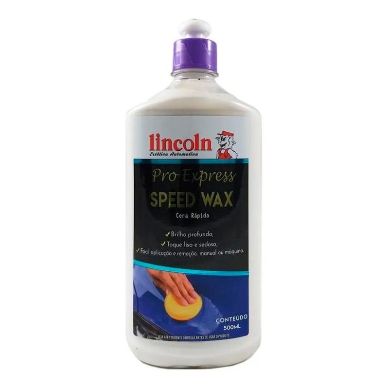 Cera Pro Express Speed Wax 500ml - Lincoln - Cera Automotiva - Magazine ...