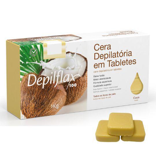 Cera Quente Depilação Em Tabletes 1 Kg Depilflax - Cera Depilatória ...