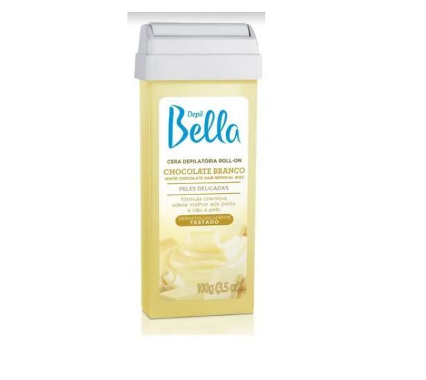 Cera Quente Para Depilação Rollon Chocolate 100g Depil Bella kit com 6 ...