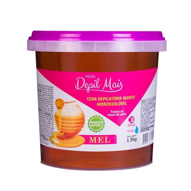 Cera Quente Visual Mel 1,3kg - Cera Depilatória - Magazine Luiza