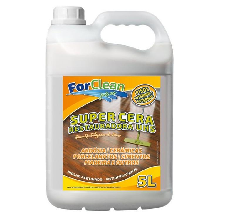 Cera Restauradora UHS Piso de Madeira Tacos - 5 Litros - For Clean ...