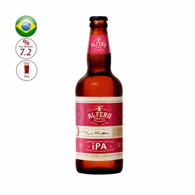 Cerveja Al Fero Ipa unid. 500 - Cerveja - Magazine Luiza
