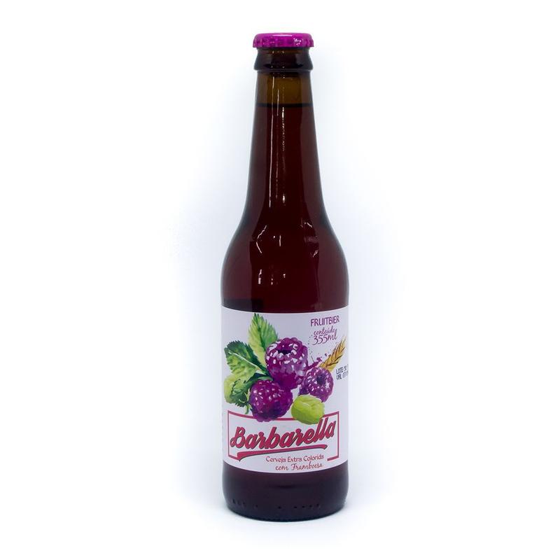 Cerveja Barbarella Framboesa Fruit Beer Garrafa Nacional 355ml ...