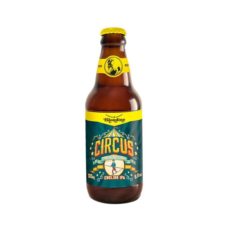 Cerveja blondine circus english india pale ale 300ml - Cerveja ...