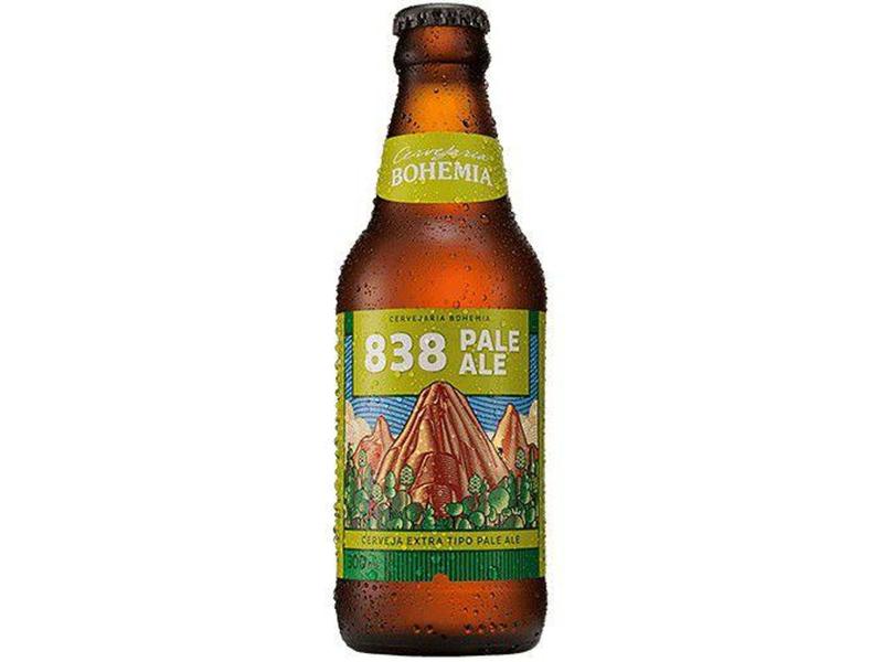 Cerveja Bohemia 838 Puro Malte Pale Ale - Garrafa 300ml - Cerveja ...