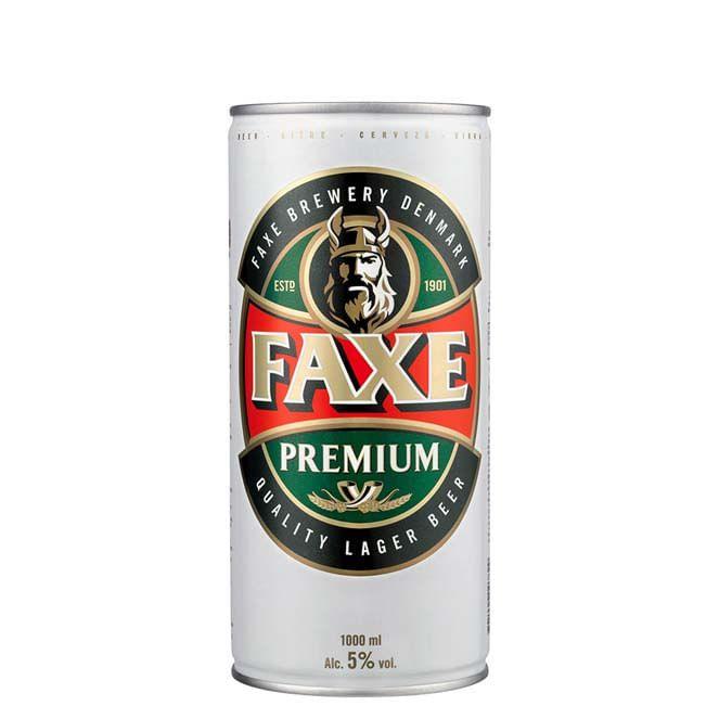 Cerveja Faxe American Premium Lager Lt 1000ml - Kit Cerveja - Magazine ...
