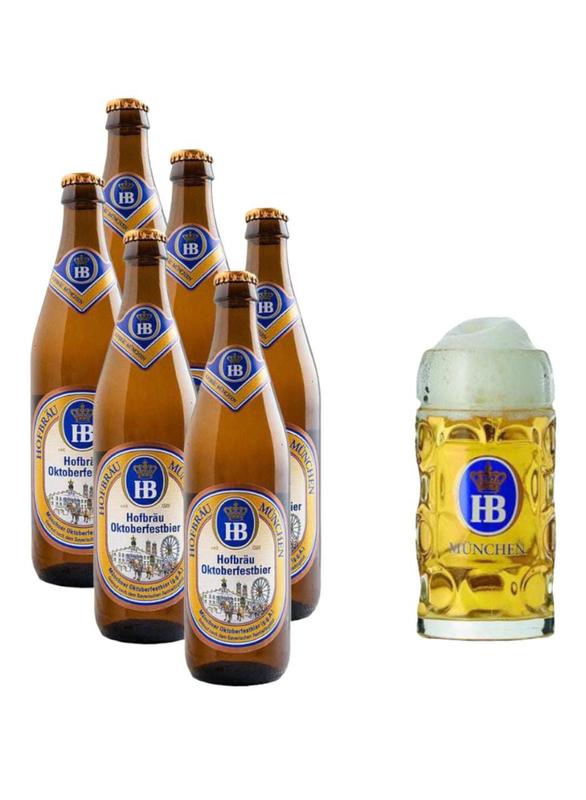 Cerveja Hb Hofbrau Oktoberfestbier 500ml - C/ 06 Garrafas - Cerveja ...