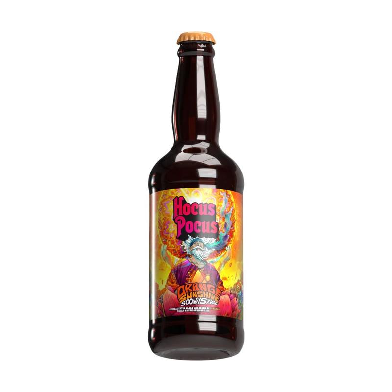 Cerveja Hocus Pocus Orange Sunshine Blonde Ale 500ml - Cerveja ...