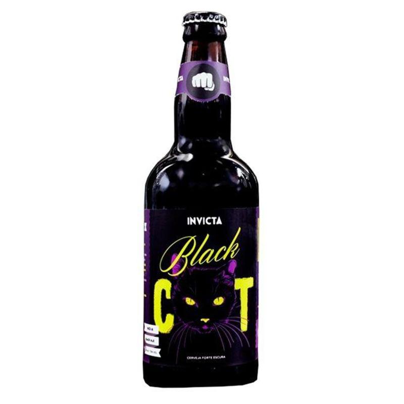 Cerveja Invicta Black Cat India Black Ale 500ml - Cervejaria invicta ...