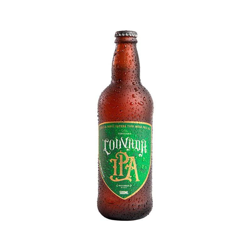Cerveja IPA Cervejaria Louvada 500ml - Cerveja - Magazine Luiza