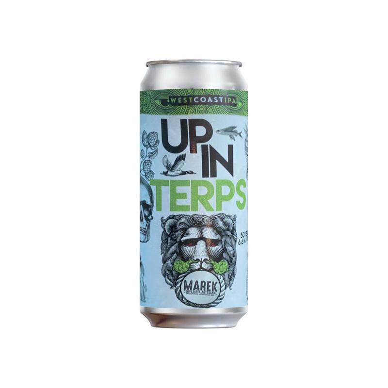 Cerveja Marek Up In Terps West Coast IPA 473ml - Cerveja - Magazine Luiza