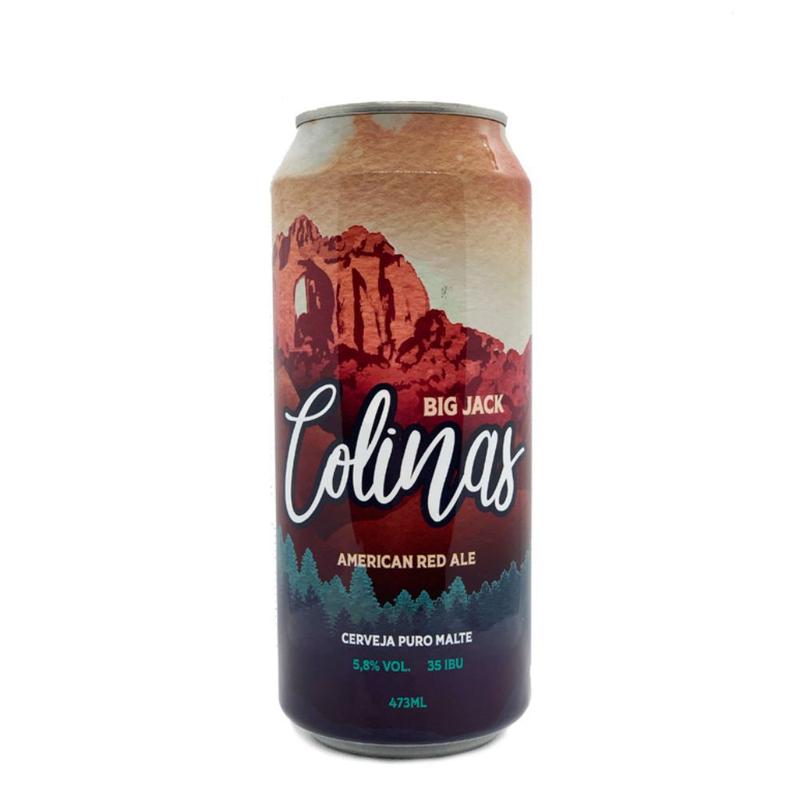Cerveja Red Ale Colinas 473ml Big Jack - Cerveja - Magazine Luiza