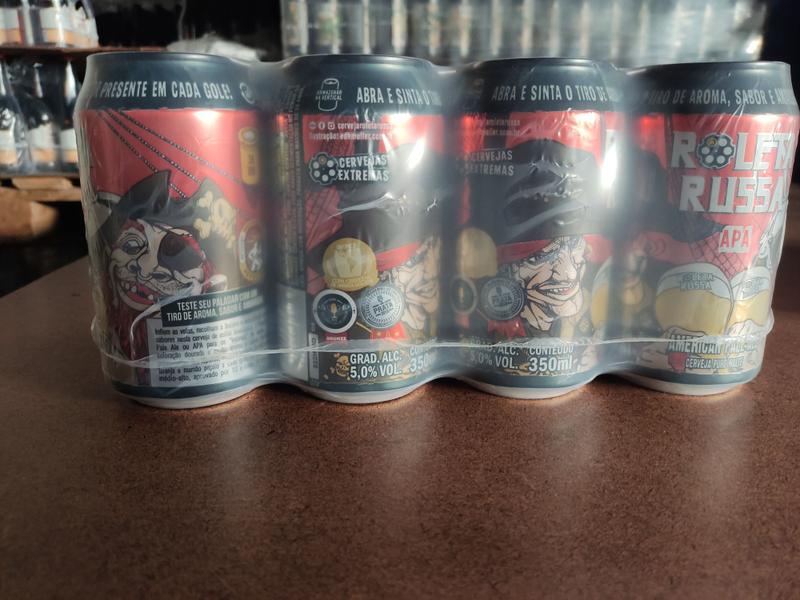 Cerveja Roleta Russa Apa 350 ml pack c/12un - Cerveja - Magazine Luiza