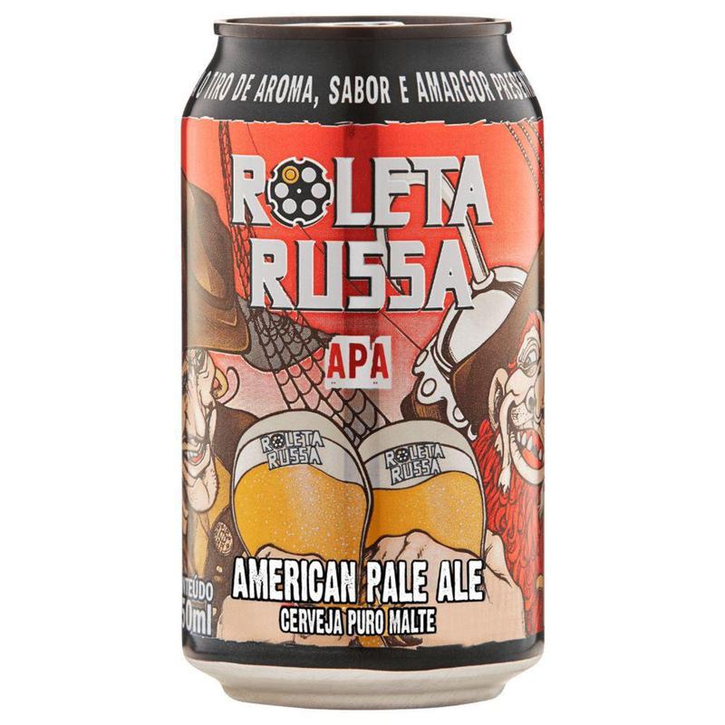 Cerveja Roleta Russa APA - Lata 350ml - Cerveja - Magazine Luiza