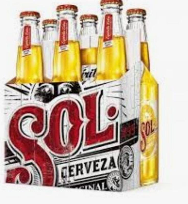 Cerveja sol long neck 330ml caixa com 6 unidadaes - Cerveja - Magazine ...
