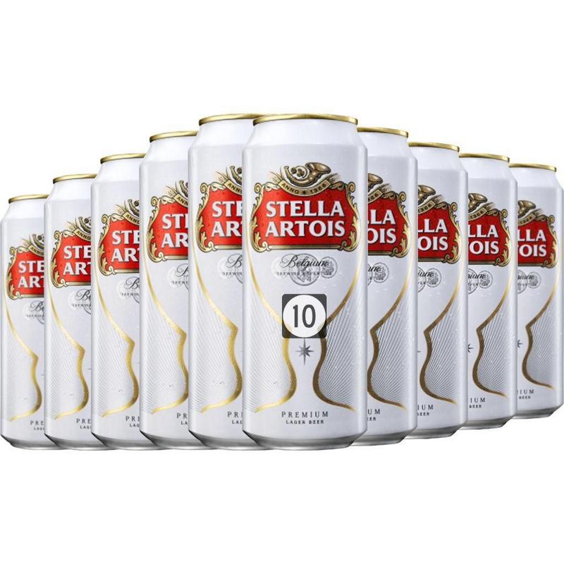 Cerveja Stella Artois Lata 269Ml 10 Unidades - Cerveja - Magazine Luiza