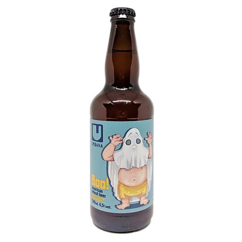 Cerveja Urbana Boo! American Wheat Beer Garrafa 500ml - Cerveja ...