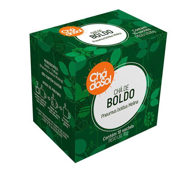 Chá de Boldo - Chá do Sol, 10 sachês (Auxilia na digestão) - Cha Do Sol ...