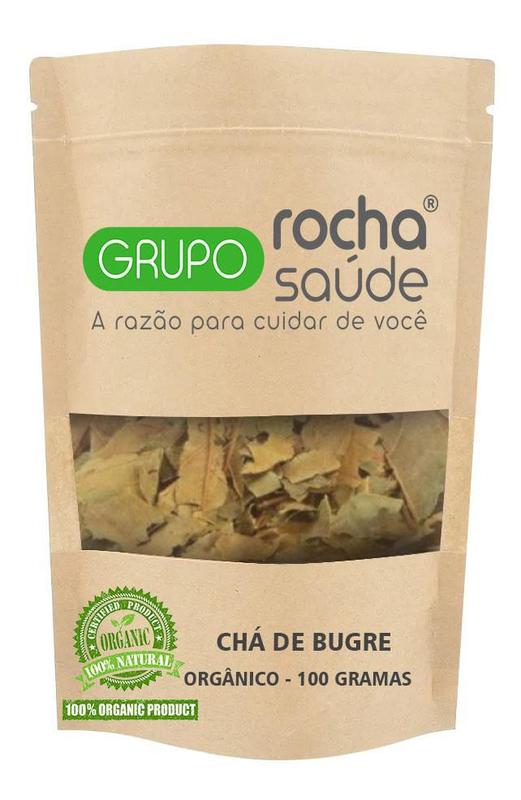 Chá De Bugre Orgânico 100 Gramas - Grupo Rocha Saúde - Chá - Magazine Luiza