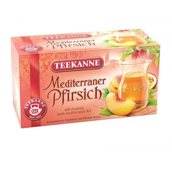 Chá de Pêssego Mediterraneo Teekanne 20 SAQUINHOS 50G - Chá - Magazine ...