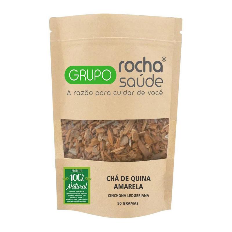 Chá De Quina Amarela - Cinchona Ledgeriana - 50G - Grupo Rocha Saúde ...