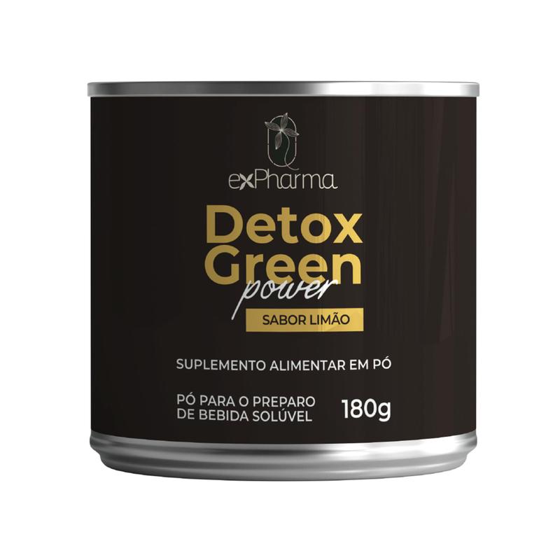 Chá Detox Green Power - sabor limão - EXPHARMA - Chá - Magazine Luiza
