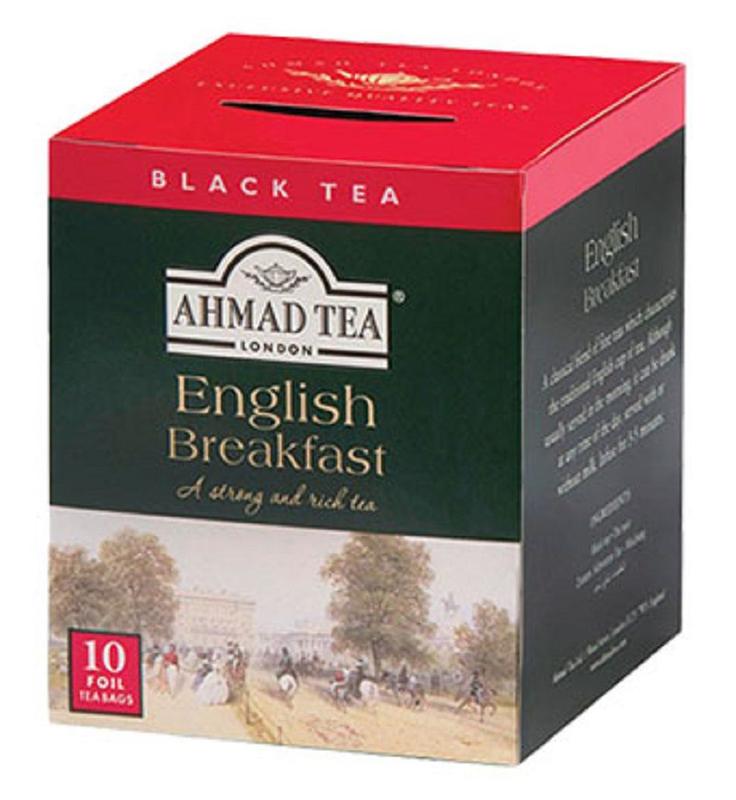 Chá English Breakfast - 20G - 10 Sachês - Ahmad - Chá - Magazine Luiza