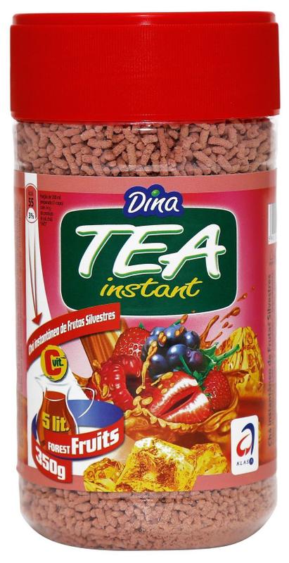 Chá Instantâneo Dina Forest Fruits Frutas Vermelhas 350G - Chá ...