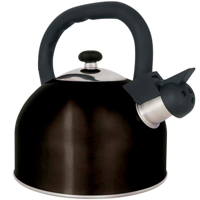 Chaleira Aco Inox 2,5 Litros Mattina Preta 007705 - MOR - Chaleiras ...