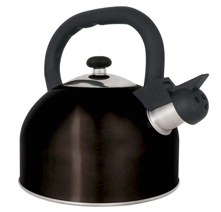 Chaleira aço inox 2,5 litros mattina preta - MOR - Chaleiras - Magazine ...