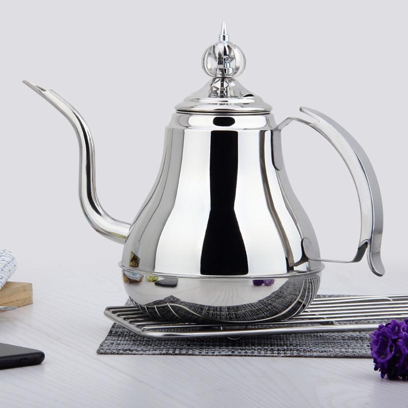 Chaleira Aço Inox Escovado.1,2l Bico Fino Cha Cafe - Chaleiras ...