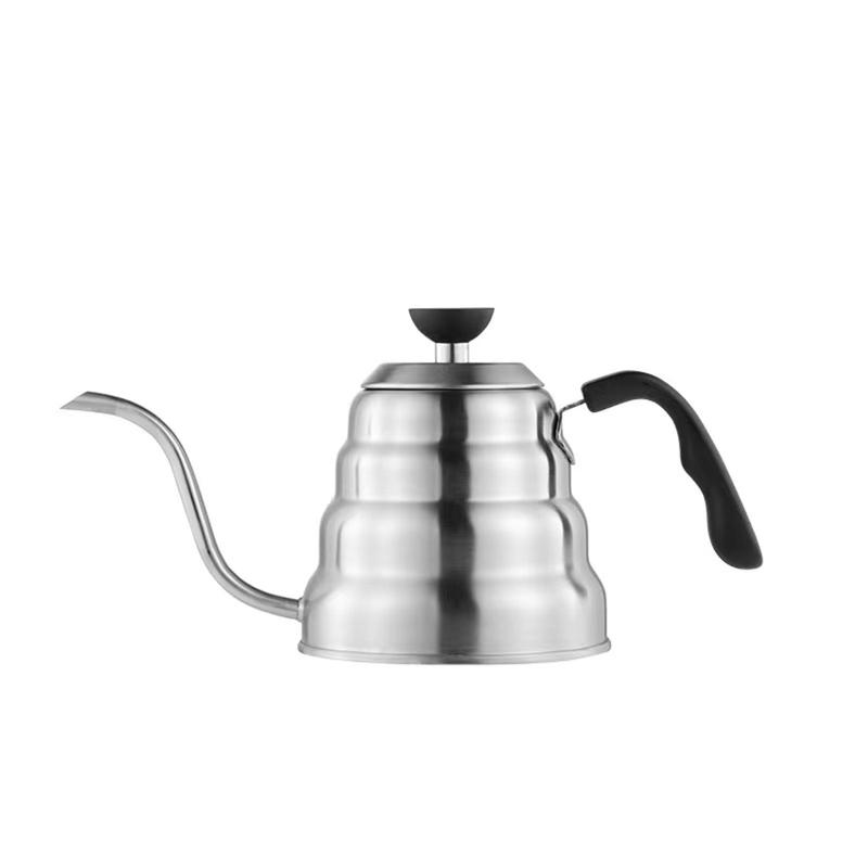 Chaleira Aço Inox Escovado 1l Bico Fino Com Tampa Chá Café - RALEO ...