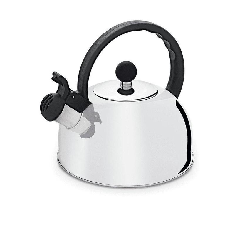 Chaleira Com Tampa E Apito Aço Inox 2litros Haskraft Chlr006 ...