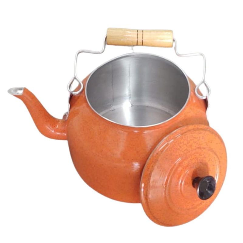 Chaleira de alumínio craqueado fervedor 3 litros com tampa - Rotta ...