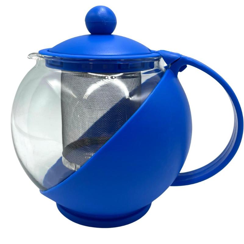 Chaleira de Vidro 750Ml Com Infusor Interno De Cha Bule - Elite ...