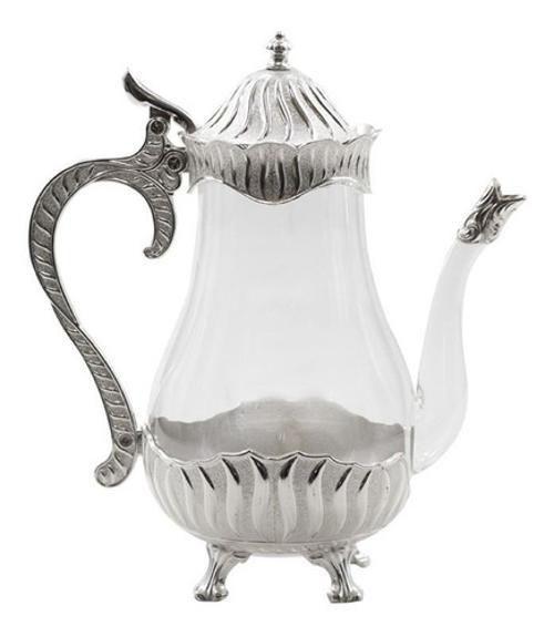 Chaleira De Vidro E Metal Super Luxo 25 X 16 - Vacheron - Chaleiras ...