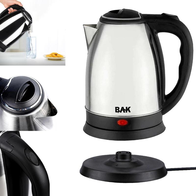 Chaleira Elétrica Com Desligamento Automático Em Aço Inox 1,8 Litros ...