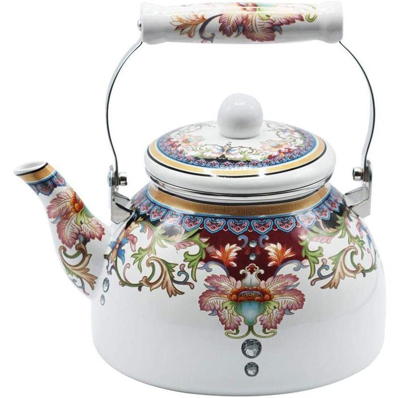 Chaleira Esmaltada 2.5 L Charm SEM Apito COM Indução - A5 - Chaleiras ...