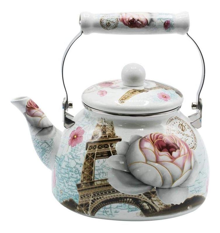 Chaleira Esmaltada 2.5 L Charm SEM Apito COM Indução - A5 - Chaleiras ...