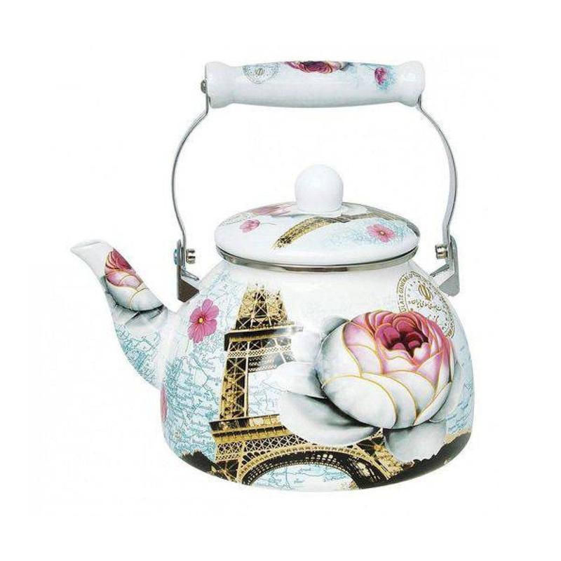 Chaleira Esmaltada 2,5 Lts Sem Apito Charm - A5 IMPORTADORA - Chaleira ...