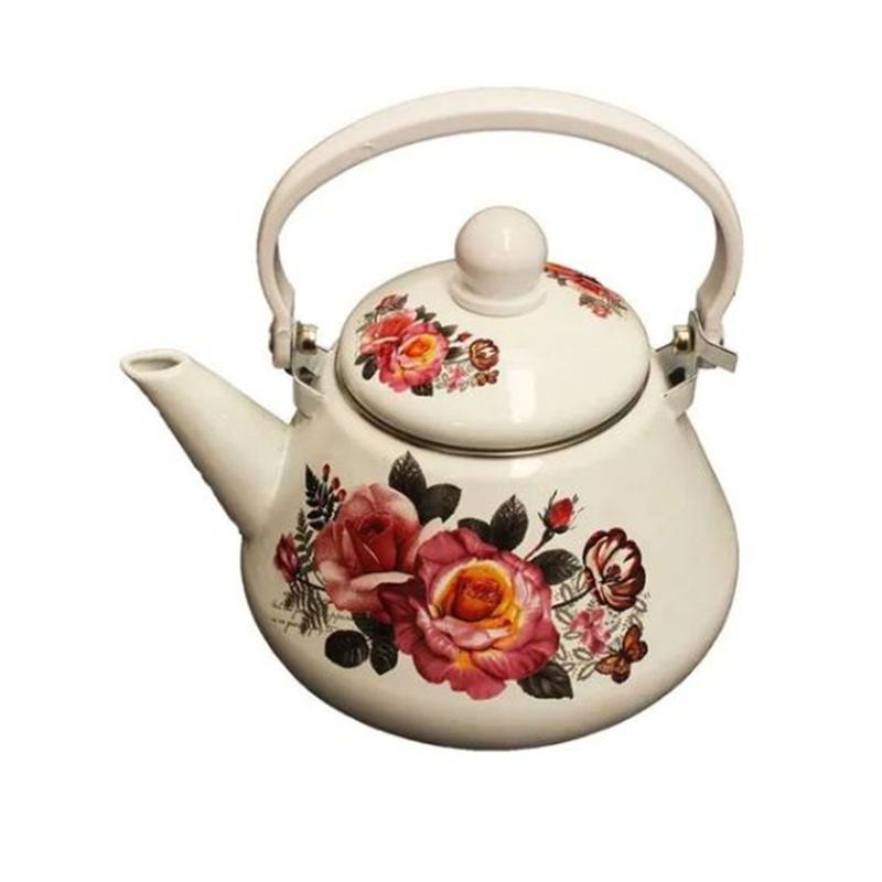 Chaleira estampada em aço inox utilidade cozinha 1,3 Litros - Elite ...