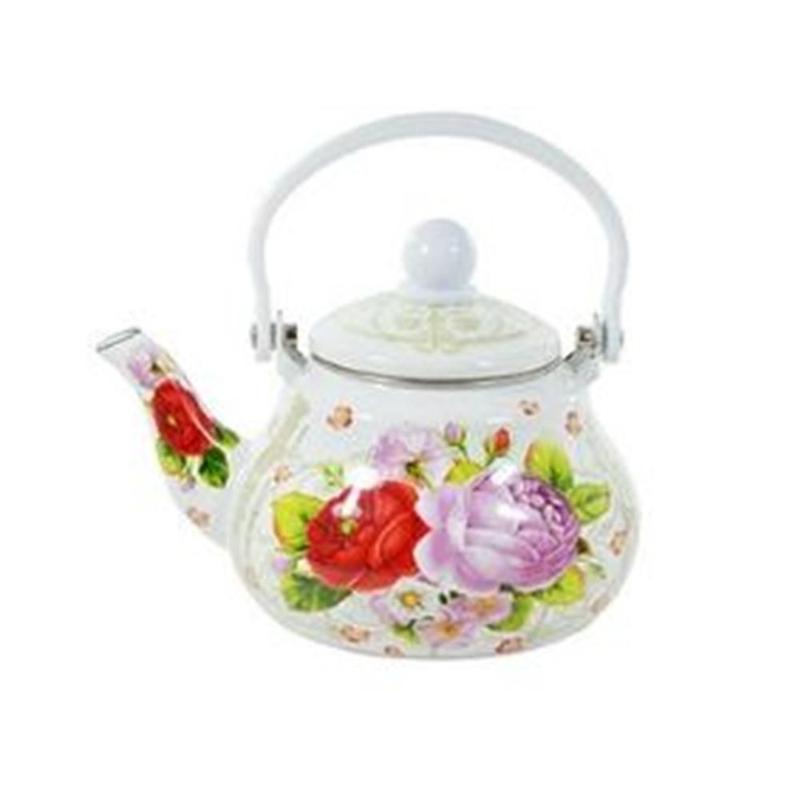 Chaleira Estampada Em Aço Inox Utilidade Cozinha 1,3 Litros - Elite ...