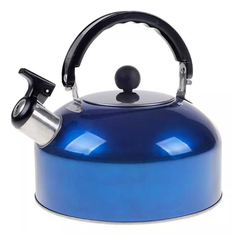 Chaleira Inox - 1,8 Litros - Com Apito Fixo - Colorido - Art House ...