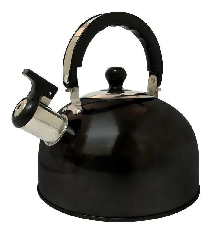 Chaleira Inox 2,5 Litros - Cores Diversas - CATUAI - Chaleiras ...